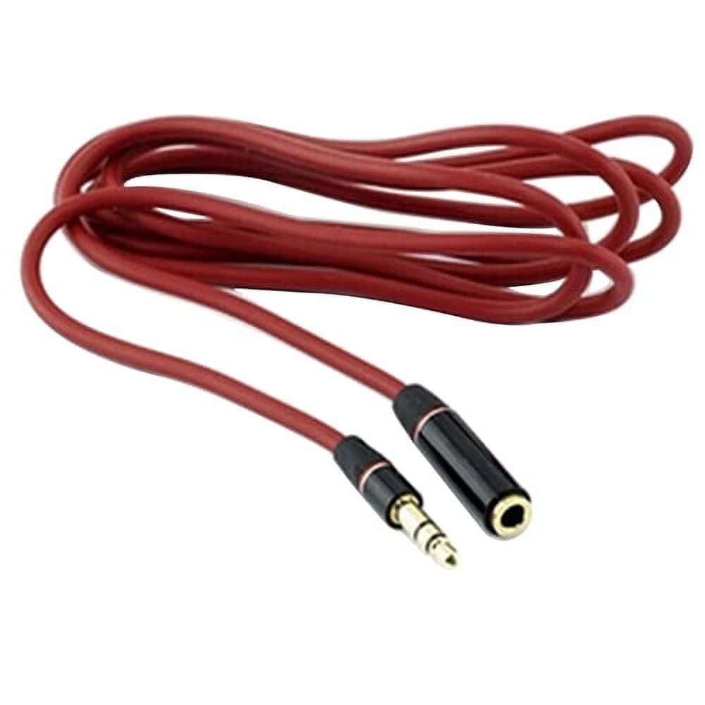 Visland 3.5mm Stereo Jack Male to Female Audio Auxiliary Extension ...