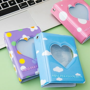 3Inch Photocard Holder Transparent Glitter Stars Card Holder Kpop Idol ...