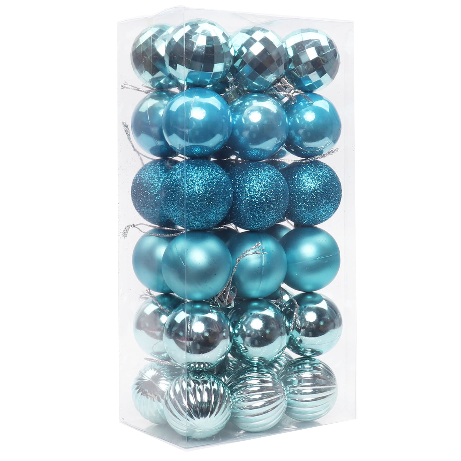 Visland 36Pcs 4cm Christmas Pendant with Hanging Hole Colorfast ...