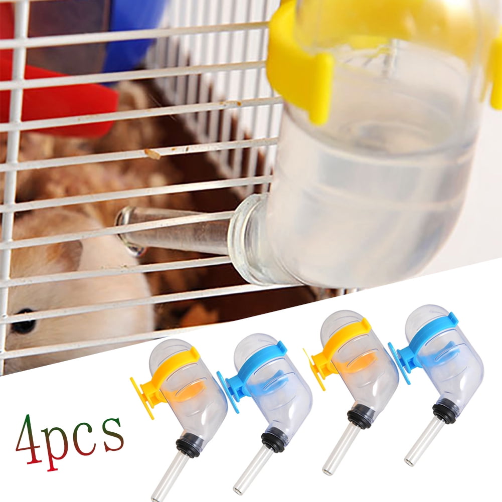 Visland 50ml Water Feeder Bottle Bowl with Holder for Pet Dwarf Hamster ...