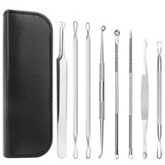 Blackhead Remover Pore Vacuum Pimple Extractor with Curved Acne Removal ...