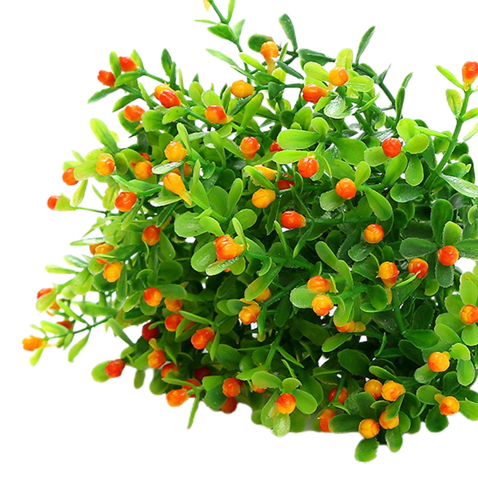 Visland Artificial Grass Plants Fake Bushes Artificial Shrubs Wheat ...