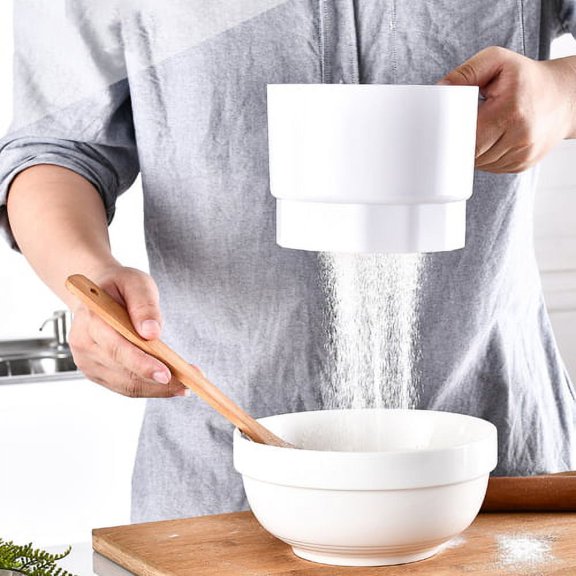 Norpro Battery Operated Flour Sifter for Baking, Plastic Body with ...