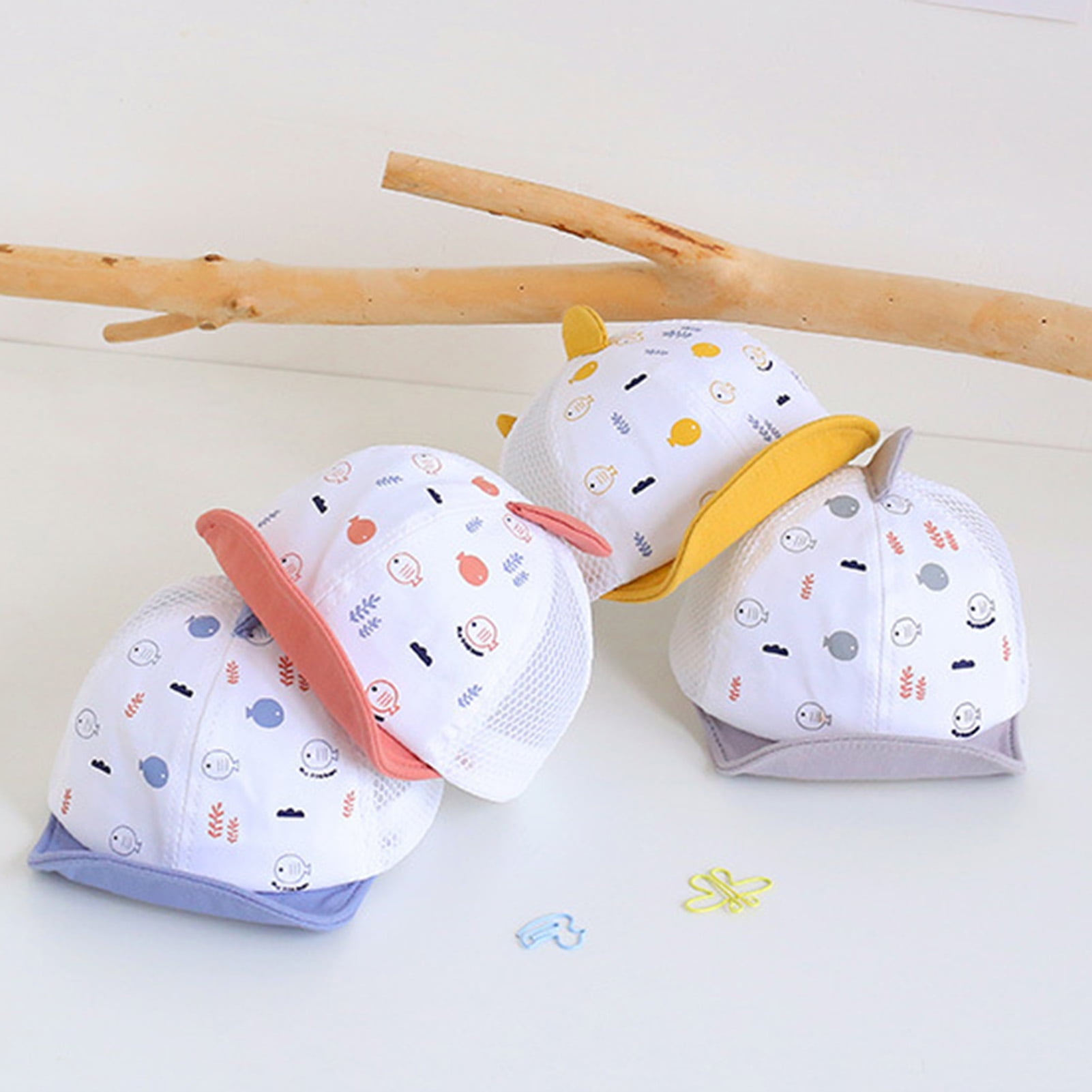 Visland Boys Hat Kids Peaked Hat Swim Beach Pool Hat Ocean Kids Wide ...