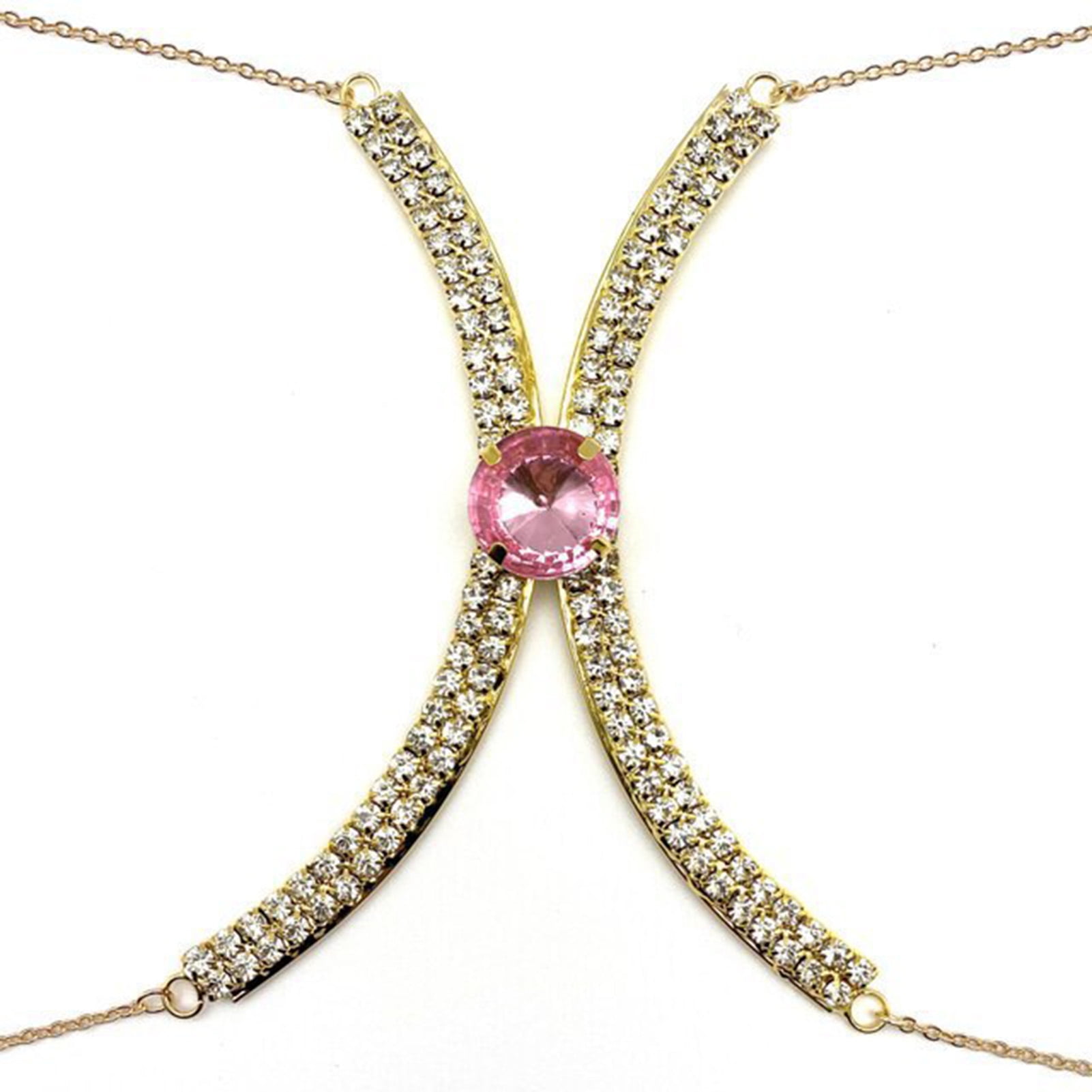 Visland Bra Chain Sexy Adjustable Luxury Dainty Golden Fashion Jewelry ...