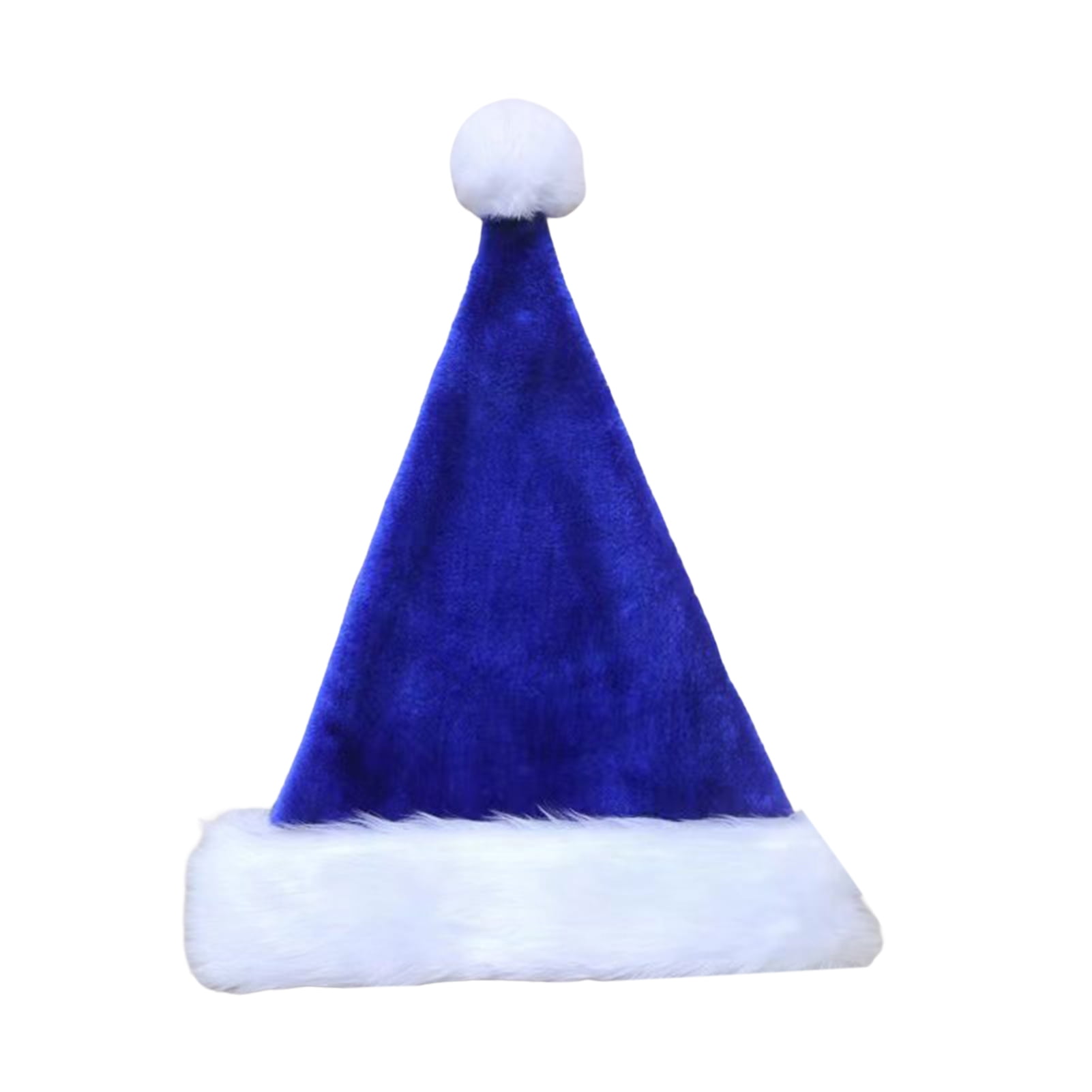 Visland Christmas Hat, Santa Hat, Xmas Holiday Hat for Adults , Unisex Velvet Comfort Christmas ...