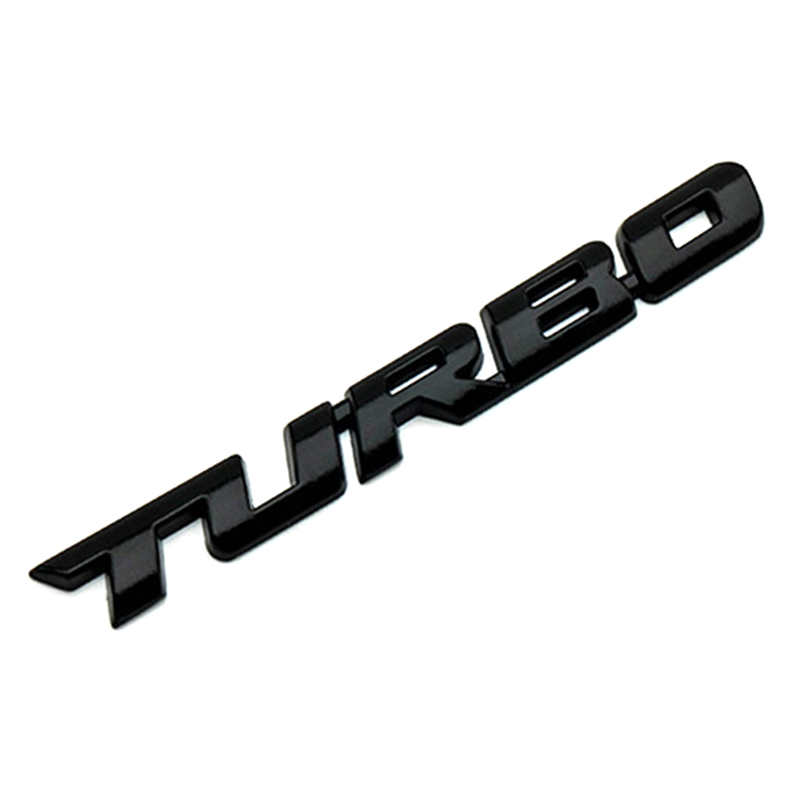Visland Cool 3D Alloy Metal Letter Turbo Car Motorcycle Emblem Badge ...