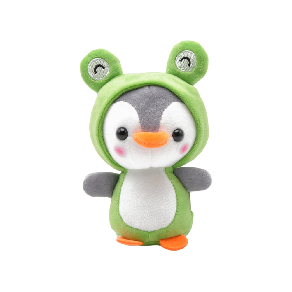 Visland Cute Penguin Bee Animal Plush Doll Pendant Keychain Ring Key ...