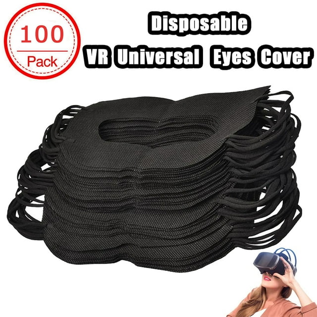Visland Disposable VR 100 Pack Universal Cover VR Eye Cover VR Pads for Oculus Quest 2 Vive ...