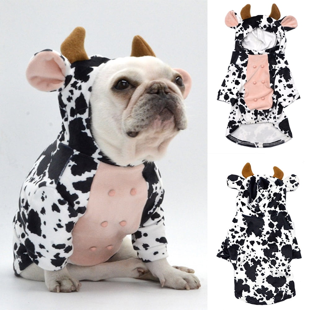 Visland Dog Cat Hoodie Costume, Soft Skin Friendly Flannel Plush Winter ...