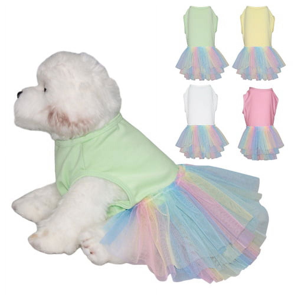 Visland Dog Dresses for Small Dogs Summer Cute Princess Dress Pet Skirt ...