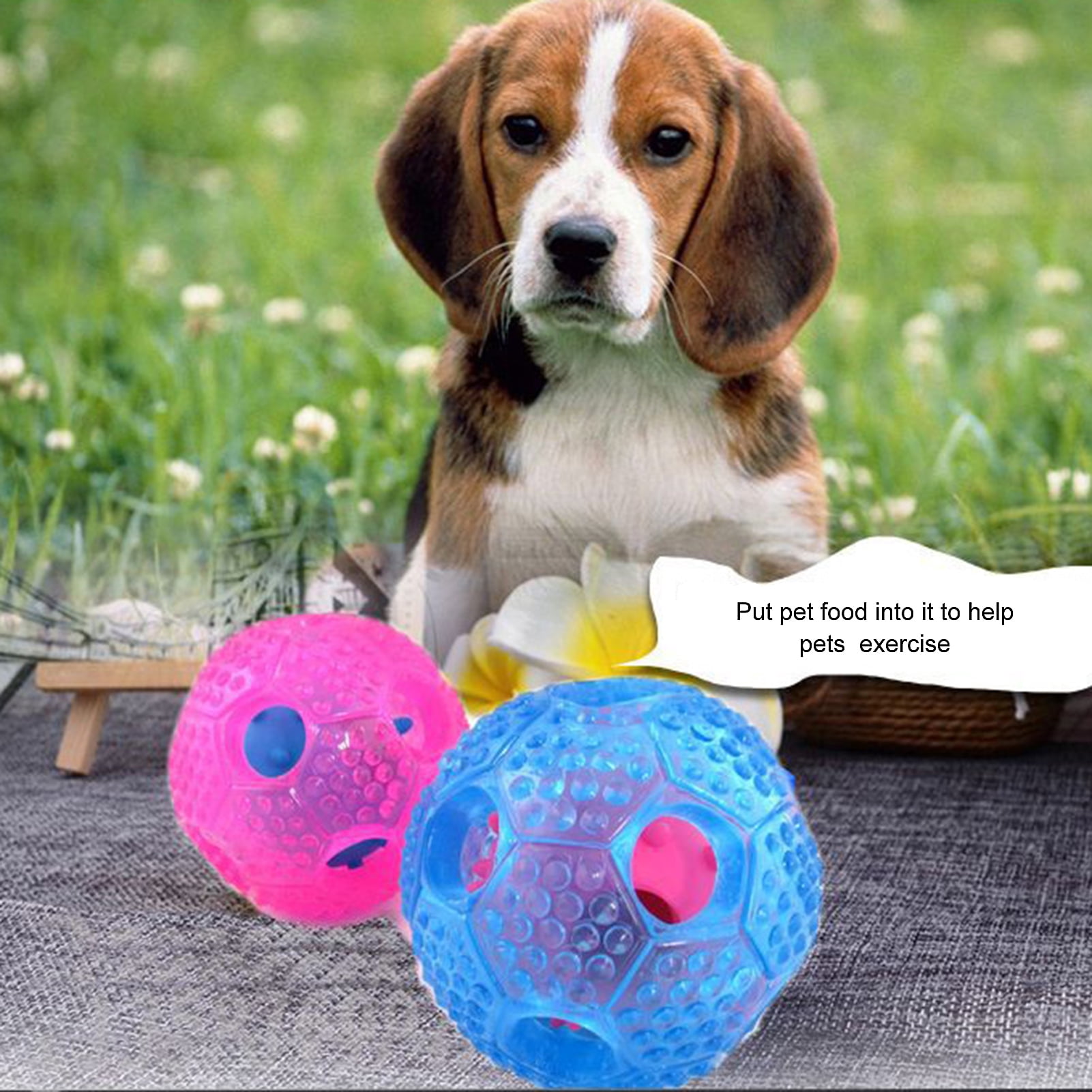 Visland Dog Treat Puzzle Toy +Interactive Dog Toys Set, Dispensing Dog ...