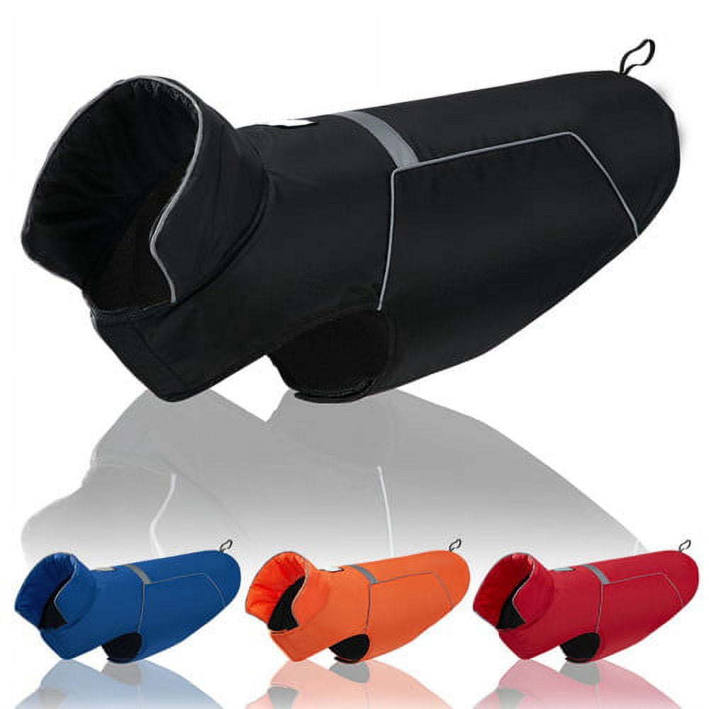 Visland Dog Winter Coat Waterproof Pet Jacket Reflective Doggy Puffer ...