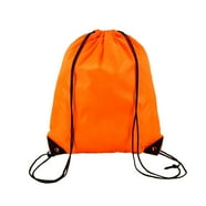 WANDF Drawstring Backpack Sports Gym Bag with Shoes Compartment, Water ...