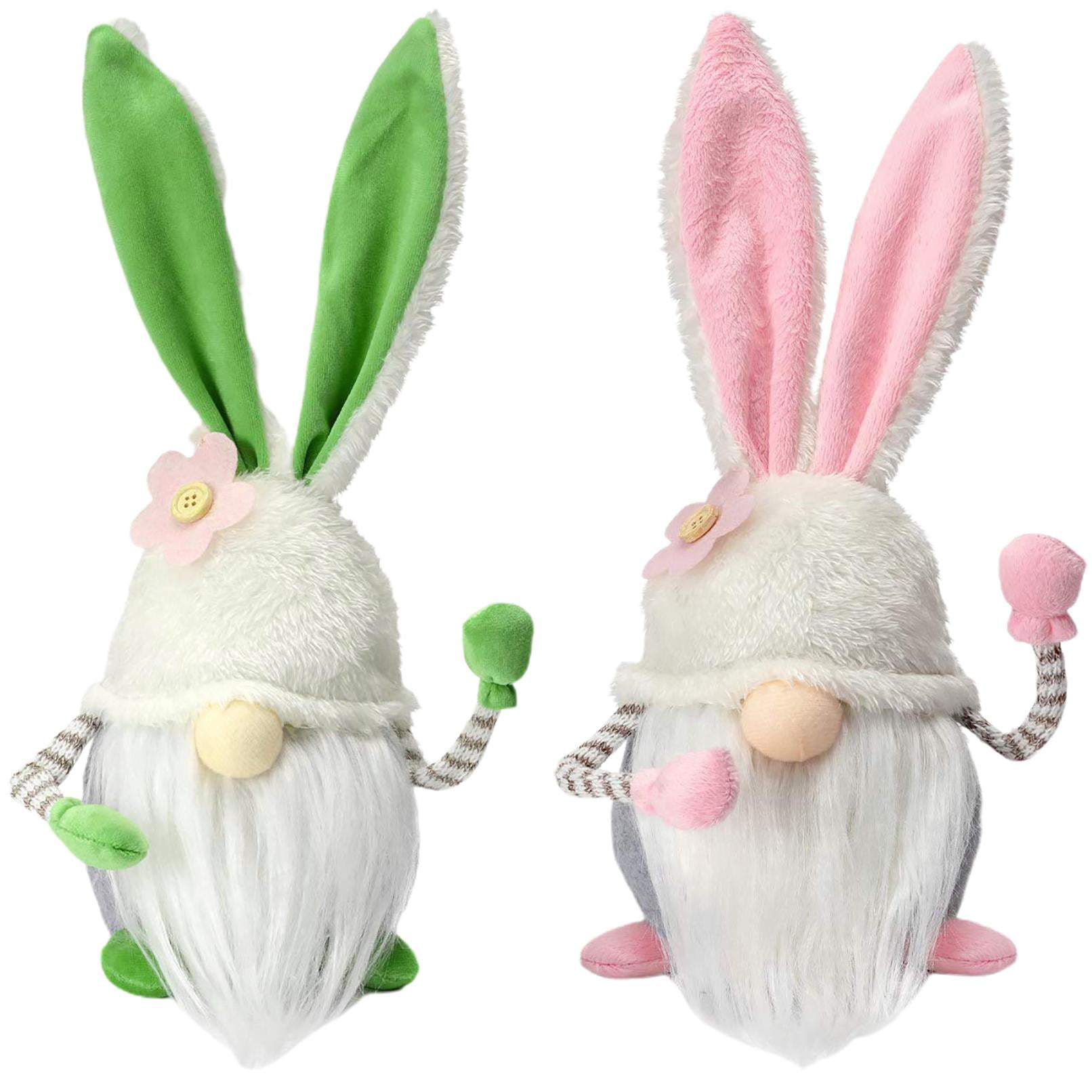 Visland Easter Bunny Gnome Plush -Scandinavian Tomte Elf Decorations ...