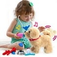 Visland Electronic Interactive Battery Operated Plush Dog Toy, Moves ...