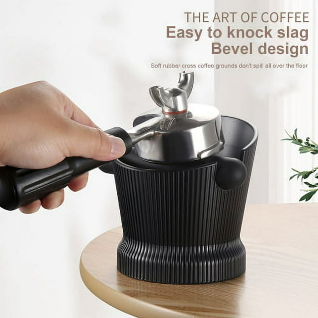 Visland Espresso knock box large and coffee grounds container ...