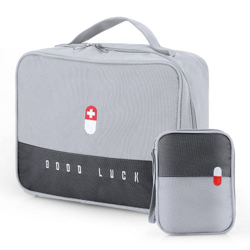 Visland First Aid Bag, Empty Emergency Treatment Medicine Bag, First ...