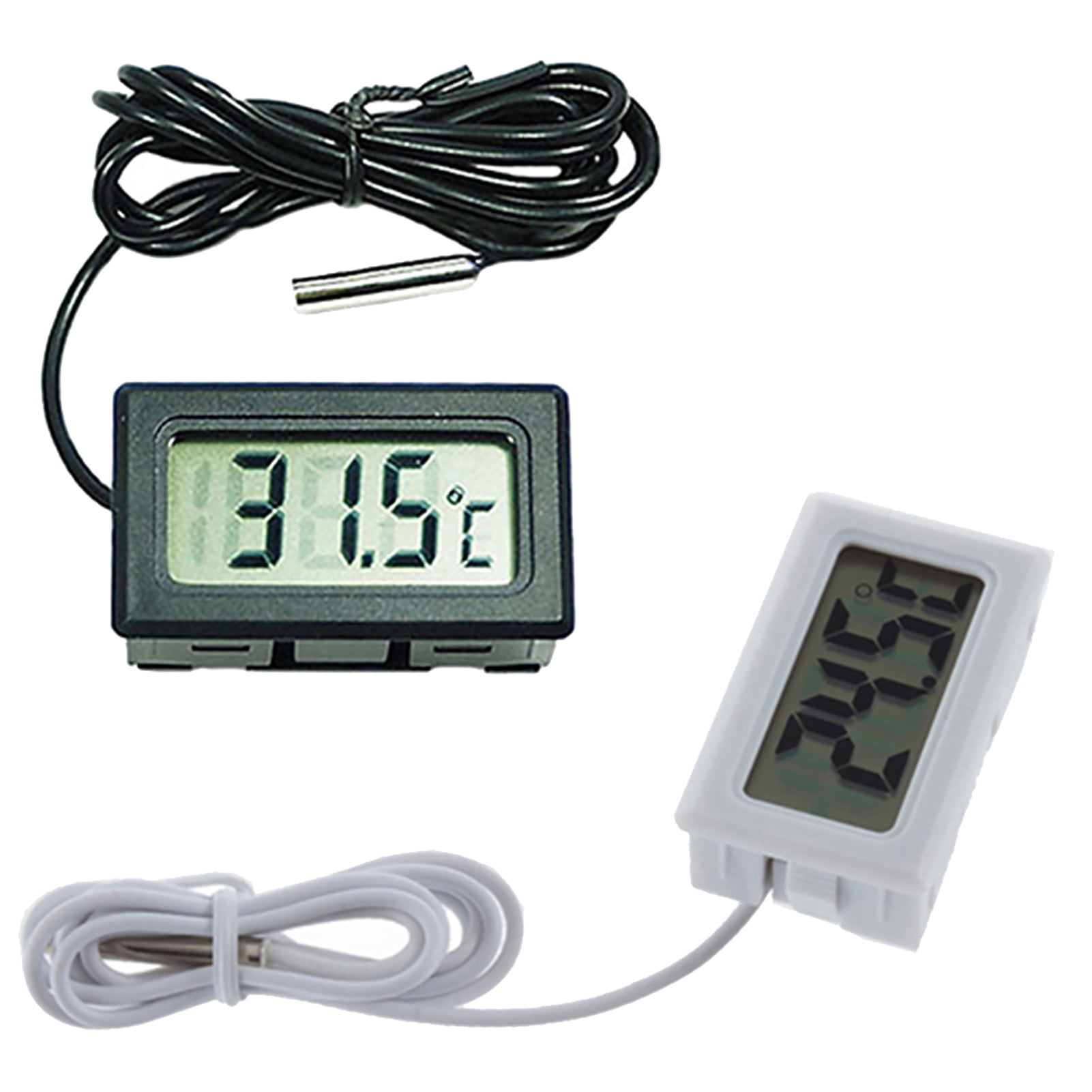 Visland Fish Aquarium Water Fridge 2m Probe LCD Mini Digital ...