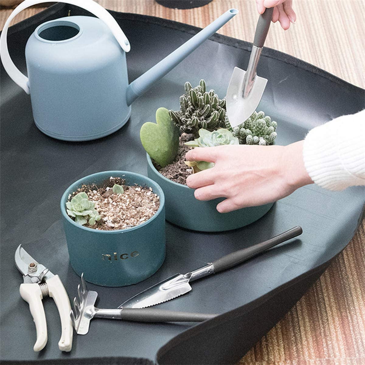 Visland Gardening Plant Repotting Mat Transplanting Pad Square Mat ...