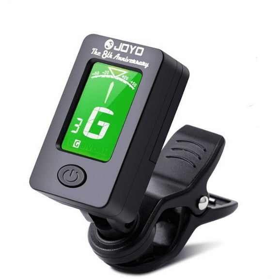 Professional 360° Clip-On Guitar Tuner - LCD Screen Digital Tuner for ...