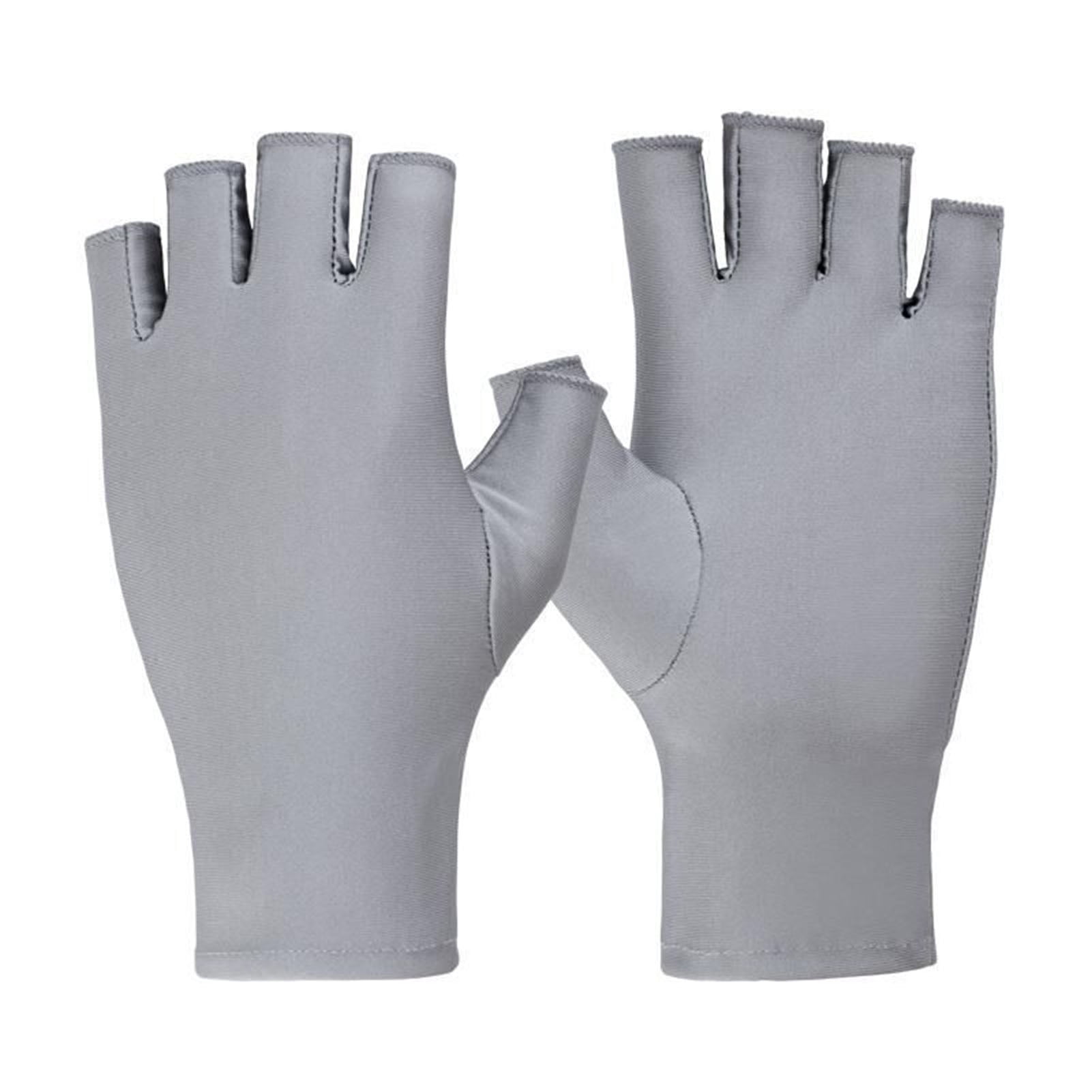 Visland Half Fingers Gloves Super Soft Breathable Stretchy Friendly to ...