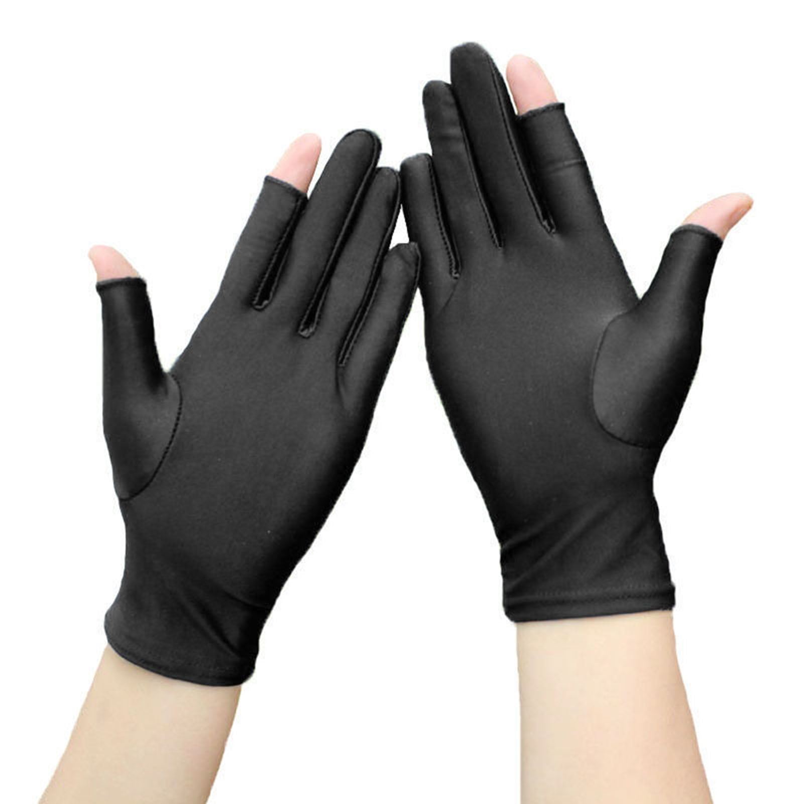 Visland Half Fingers Gloves Super Soft Breathable Stretchy Friendly to ...