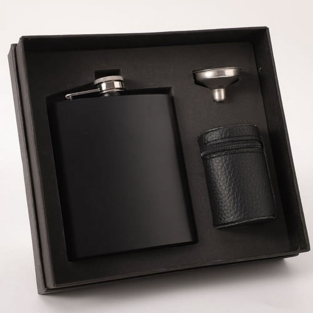 Visland Hip Flask Gift Set,Sports Flask for Liquor for Men, 7 Oz Hip ...