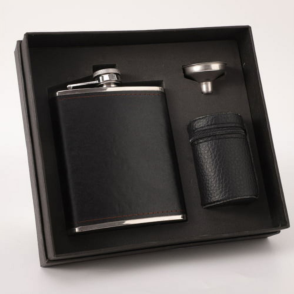 Visland Hip Flask Gift Set,Sports Flask for Liquor for Men, 7 Oz Hip ...