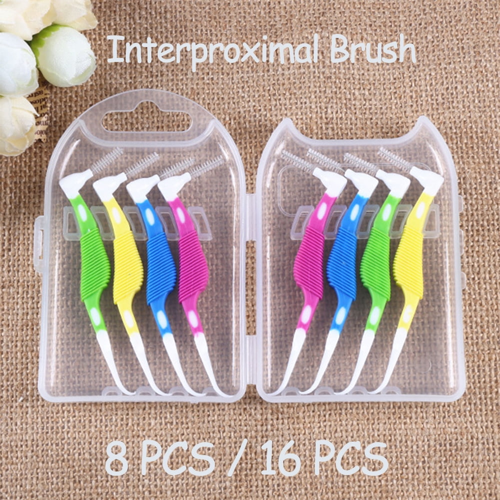 Visland Interproximal Brush, Hippocampus-shaped Massage Gums Floss ...