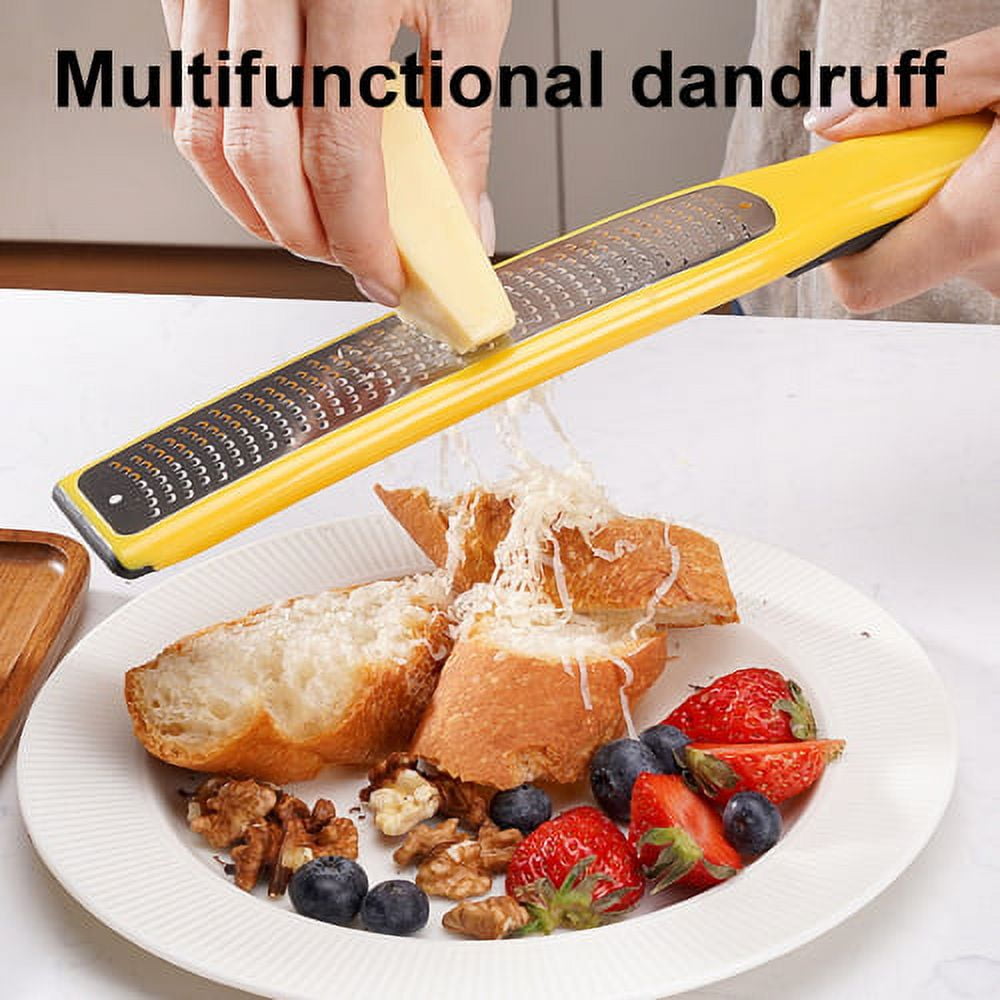 Visland Lemon Zester %26 Cheese Grater, Professional Zesting tool for ...
