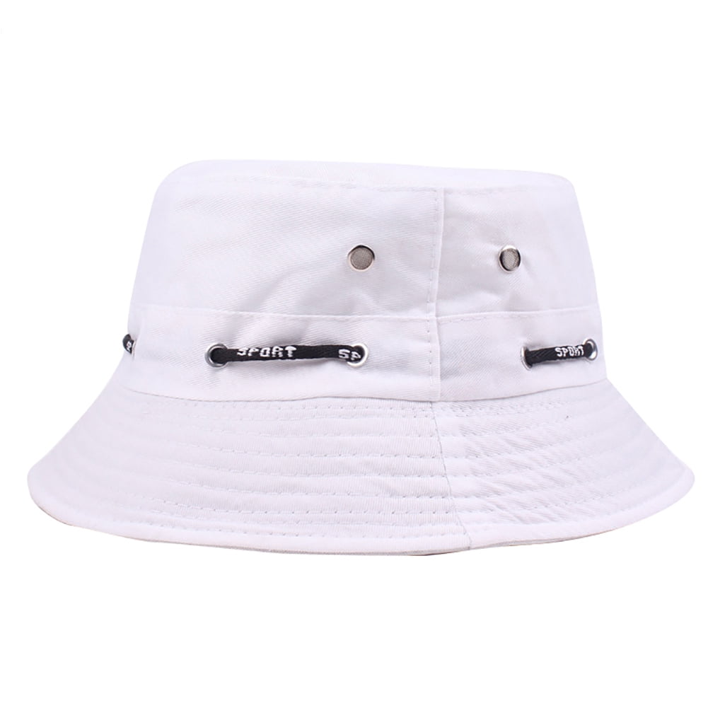 Visland Mens Womens Bucket Hat - Unisex Washed Cotton UPF 50 Packable ...