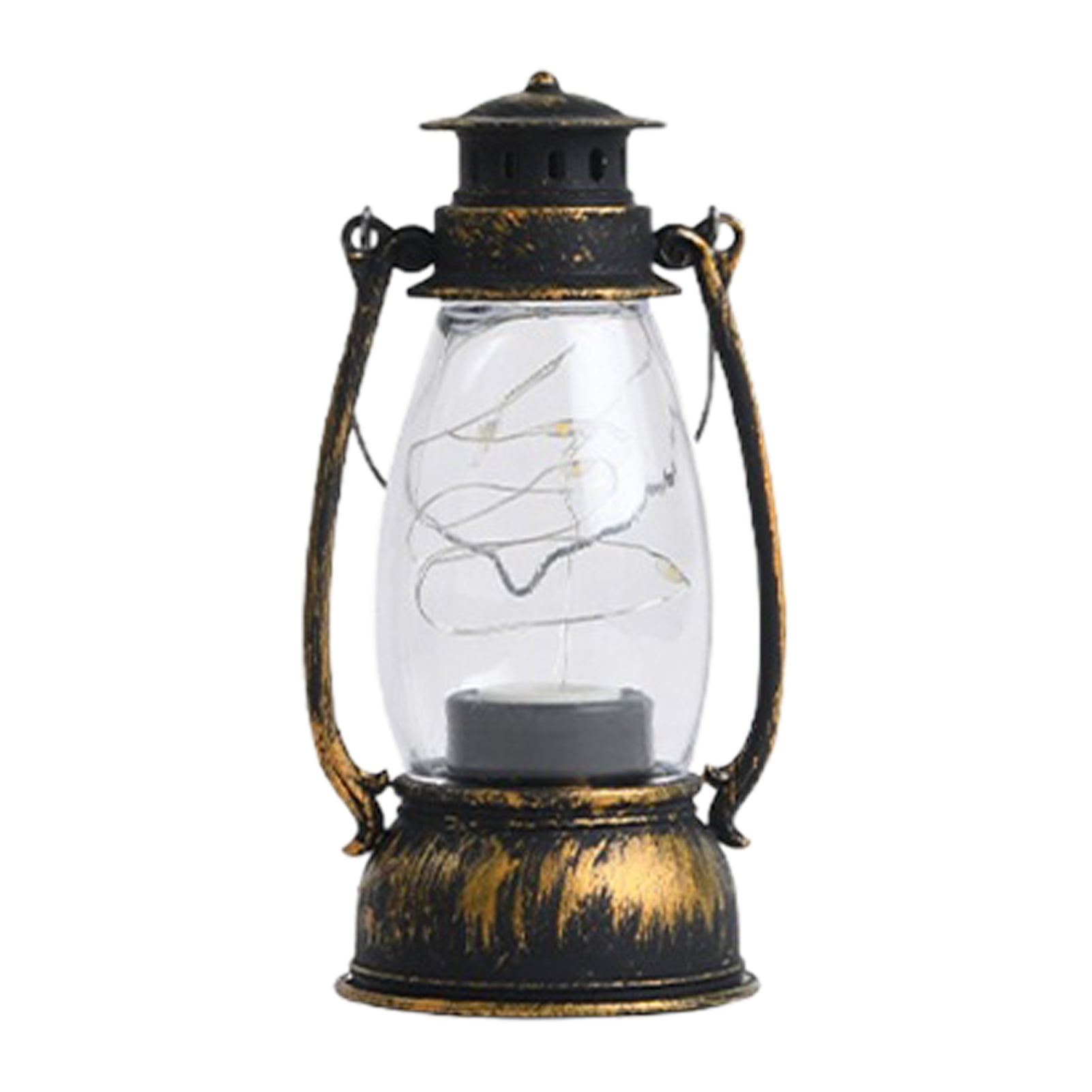 Visland Mini LED Lanterns Indoor Outdoor Hanging Lantern Decorative ...