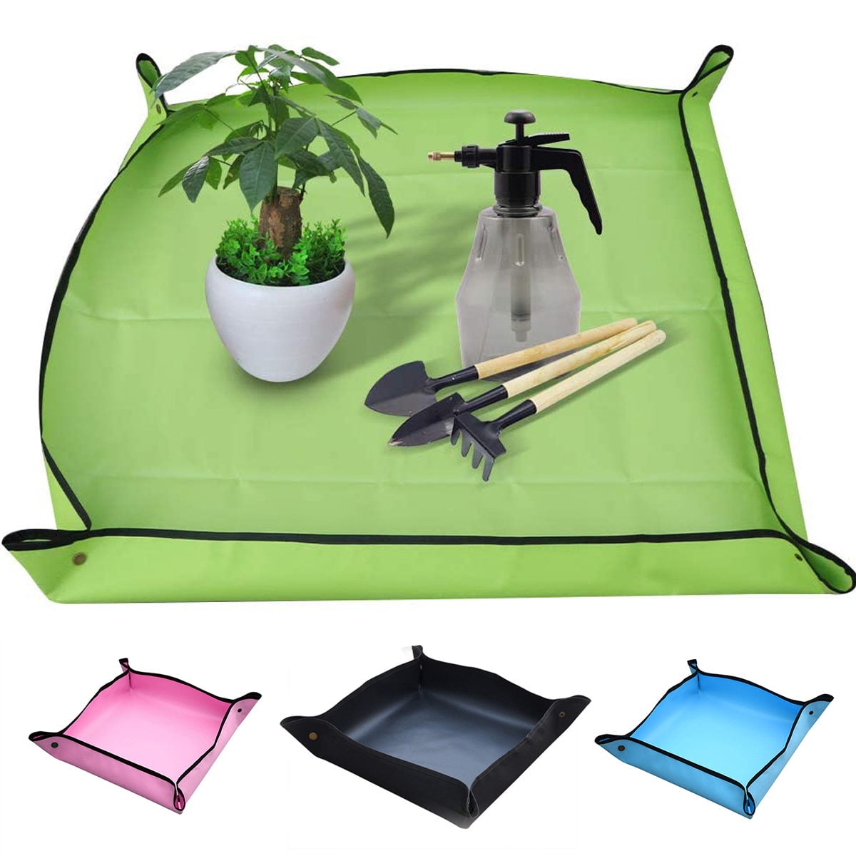 Visland Plant Repotting Mat Waterproof Transplanting Mat Indoor ...