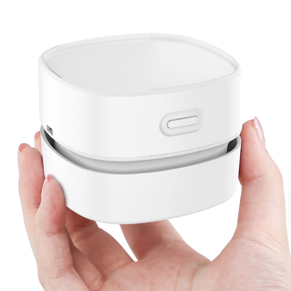 Visland Portable Mini Vacuum Cleaner, Handheld Table Dust Sweeper ...