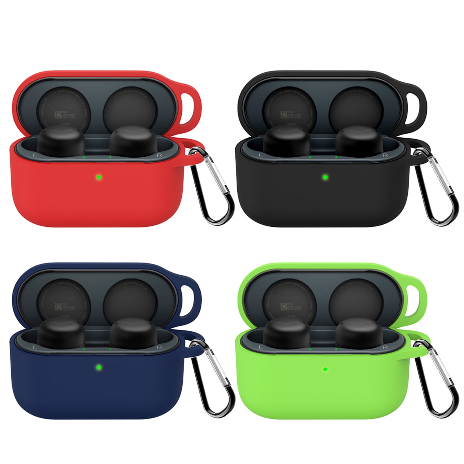 Visland Protective Case Soft Shock resistant Lightweight Wireless ...