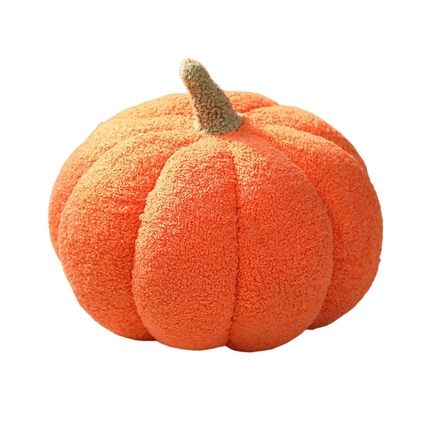 Visland Pumpkin Throw Pillow Stuffed Pumpkin Plush Toy Sofa Pillow ...