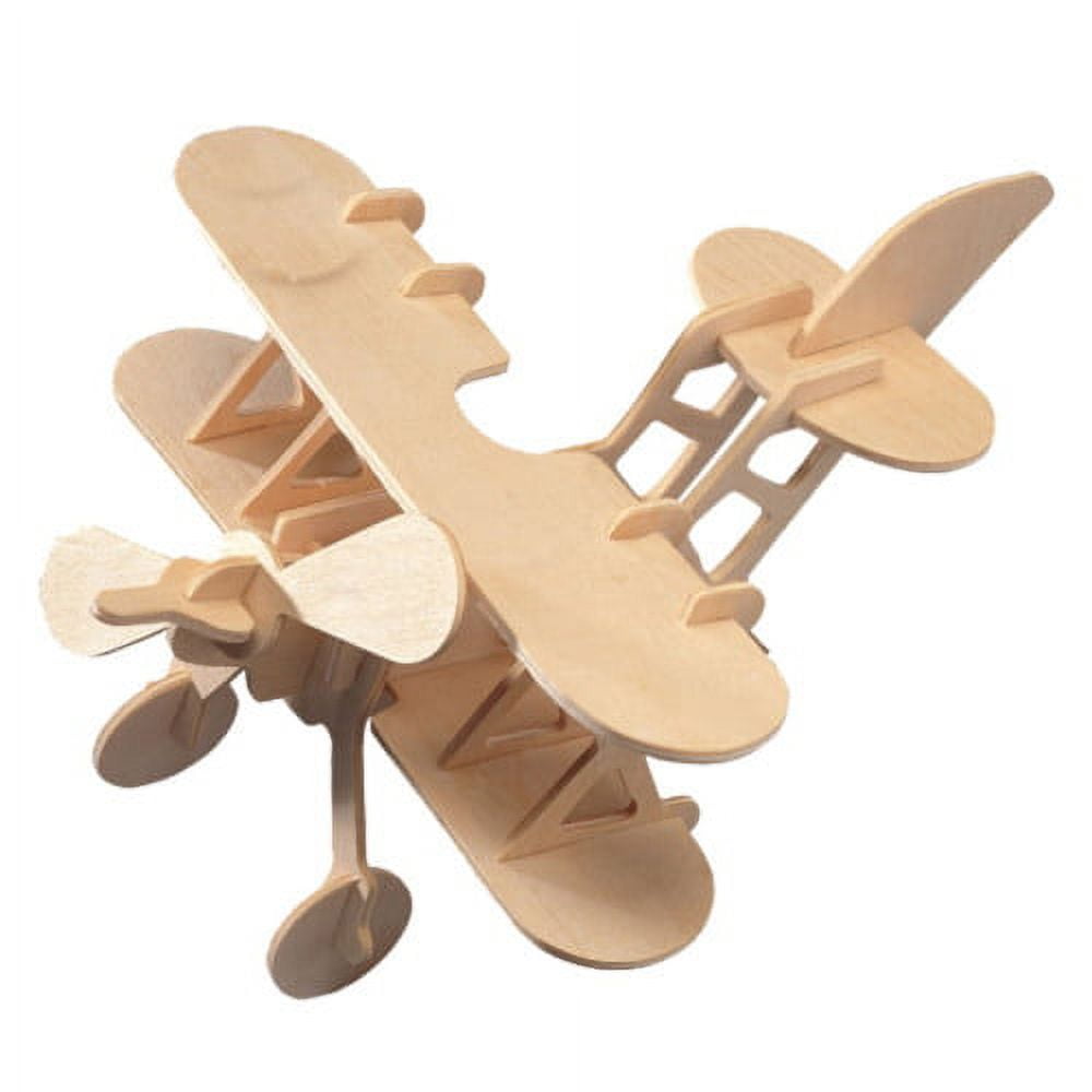Visland Puzzled Bundle of Airplanes - Wooden 3D Puzzles Construction ...