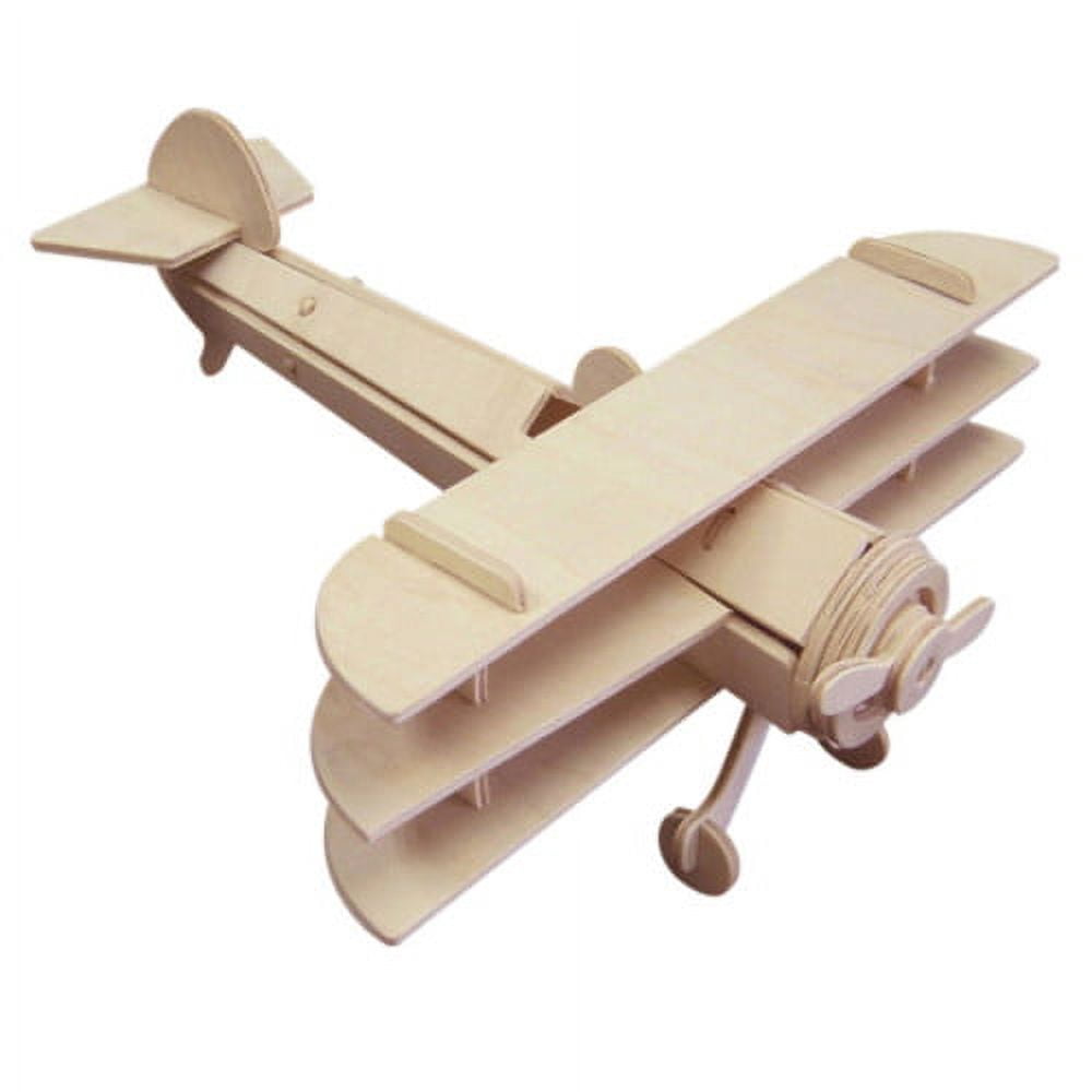 Visland Puzzled Bundle of Airplanes - Wooden 3D Puzzles Construction ...