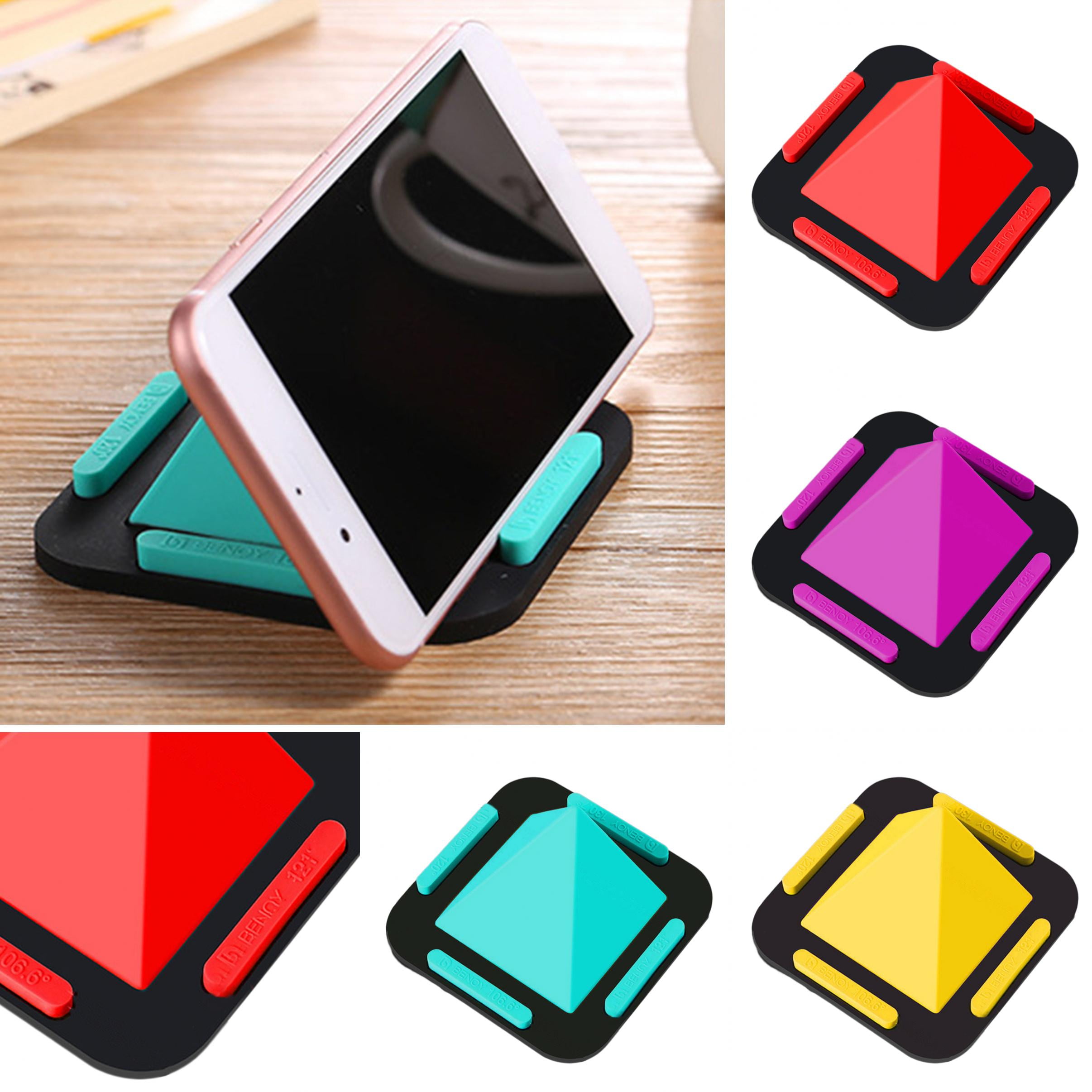 Visland Pyramid Shape Phone Stand for Desk - Cellphone Holder ...