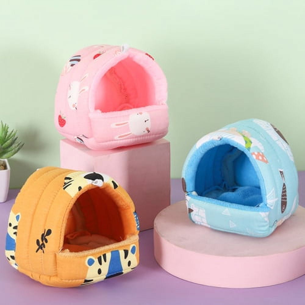 Visland Rat Hamster Warm Bed House Cusion Cloth Plush Hanging Hammock ...