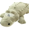 Visland Realistic Stuffed Crocodile Soft Pillow Plush Toy Jumbo ...