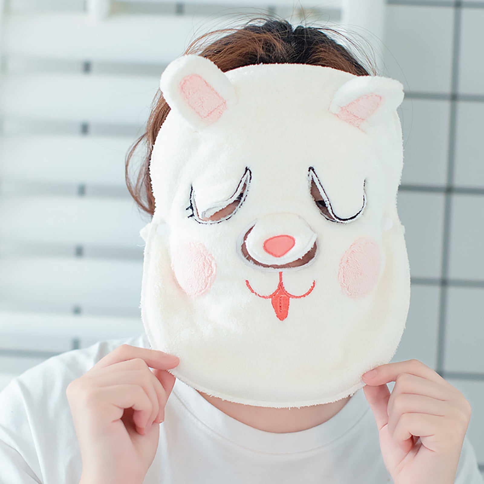 Visland Reusable Face Towel Mask, Anti Aging, Moisturizing Facial ...