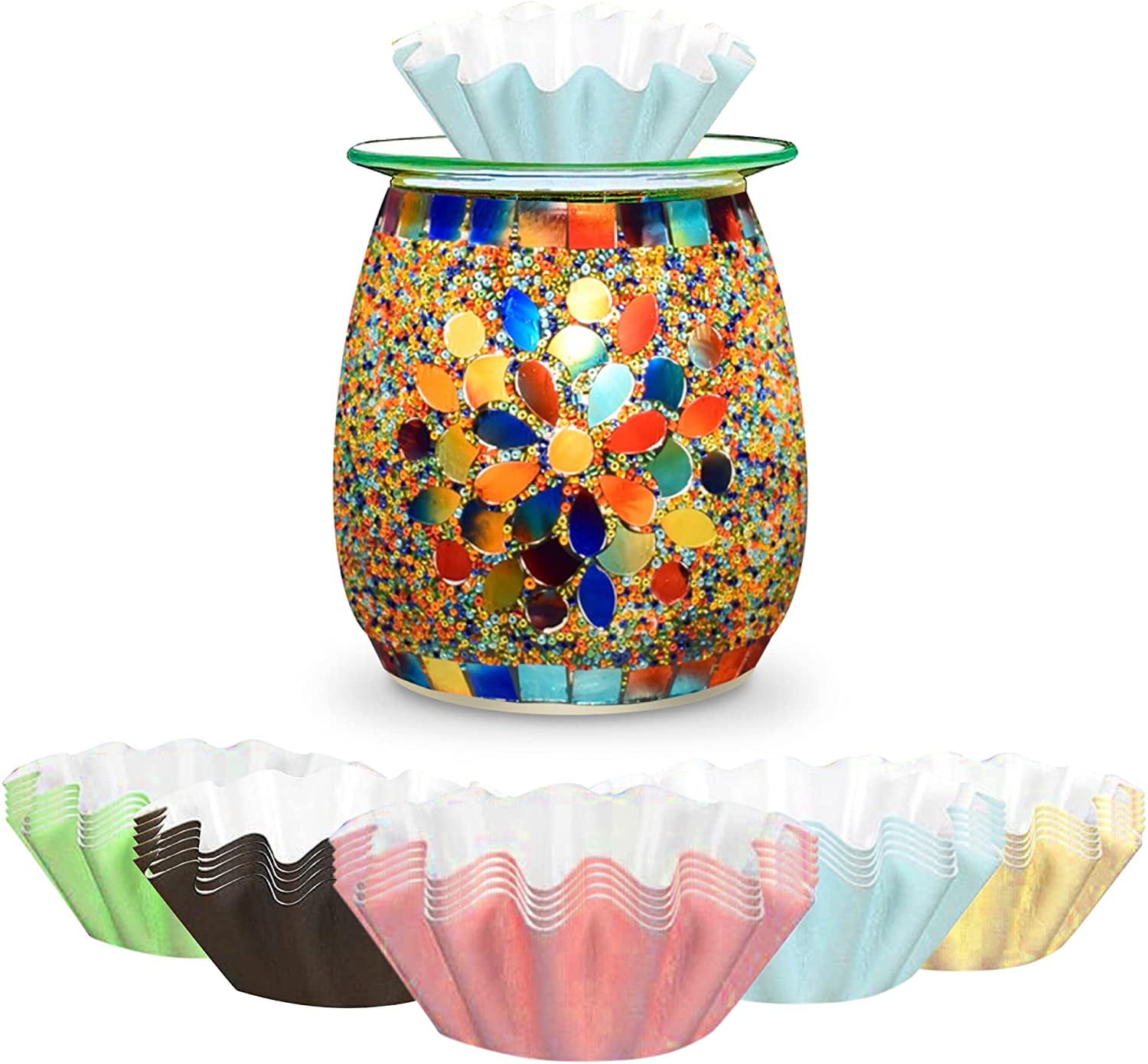 Visland Reusable and Leakproof Electric Wax Tray Warmer Liners for ...