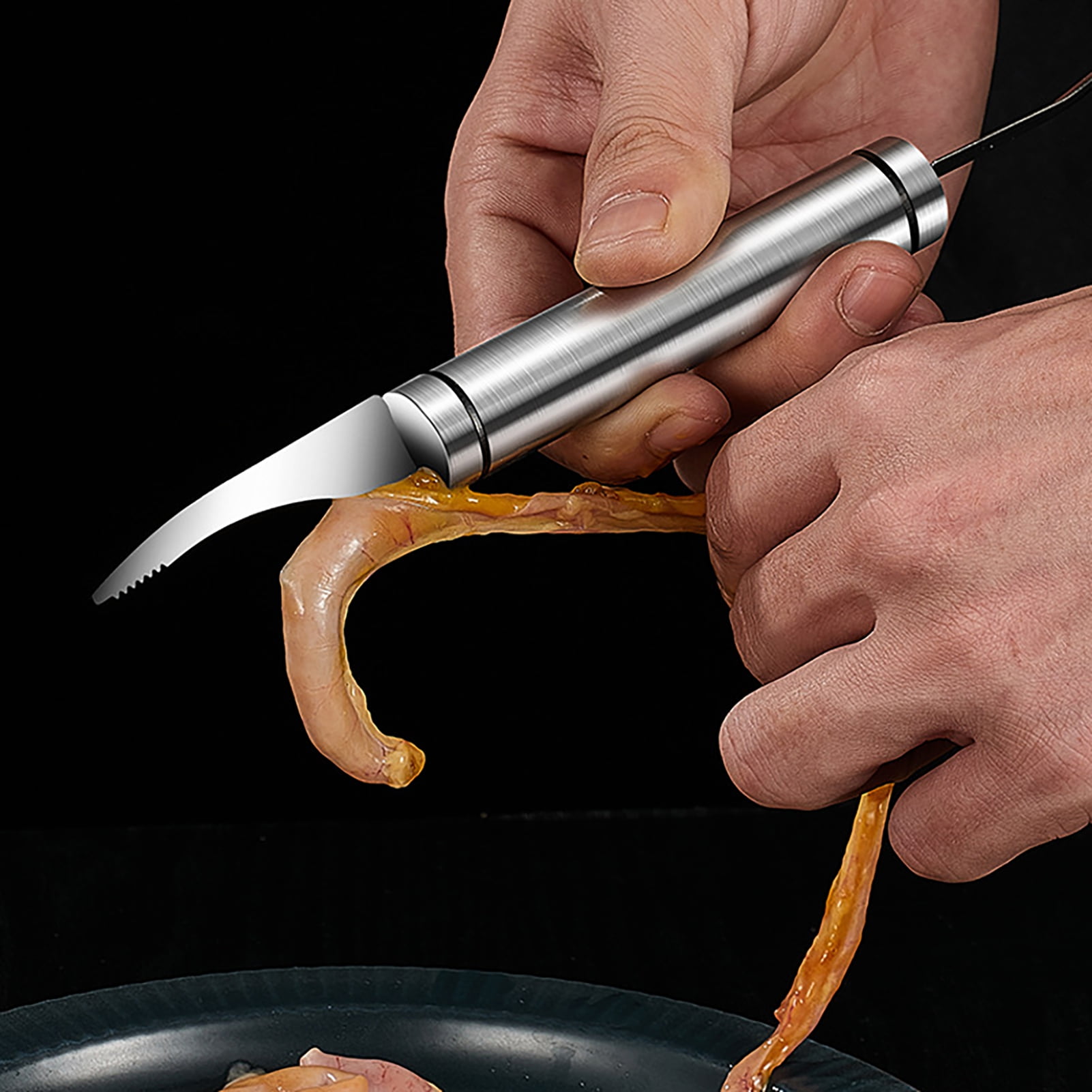 Visland Shrimp Line Cutter Non-slip Fast Cleaning Sharpen Blade Anti ...