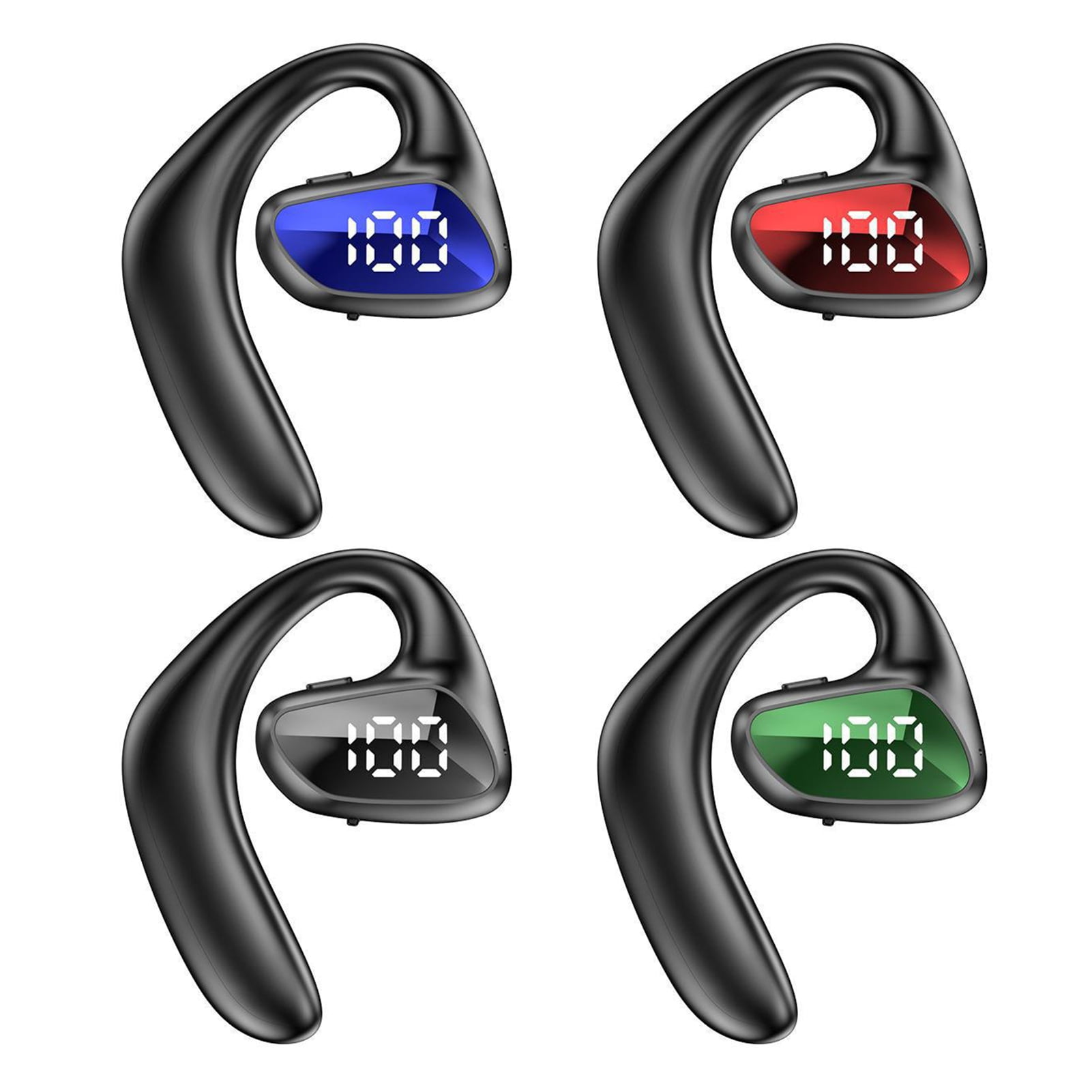 Visland Single Wireless Headset Bone Conduction Technology One-sided ...