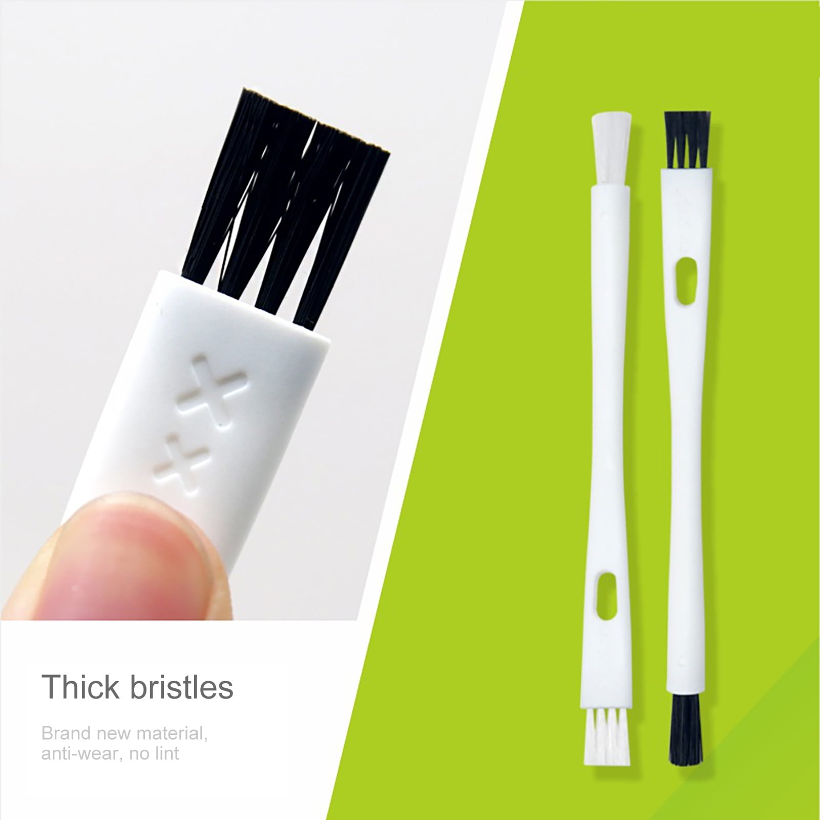 Visland Small Portable Plastic Handle Nylon Anti Static Brushes ...