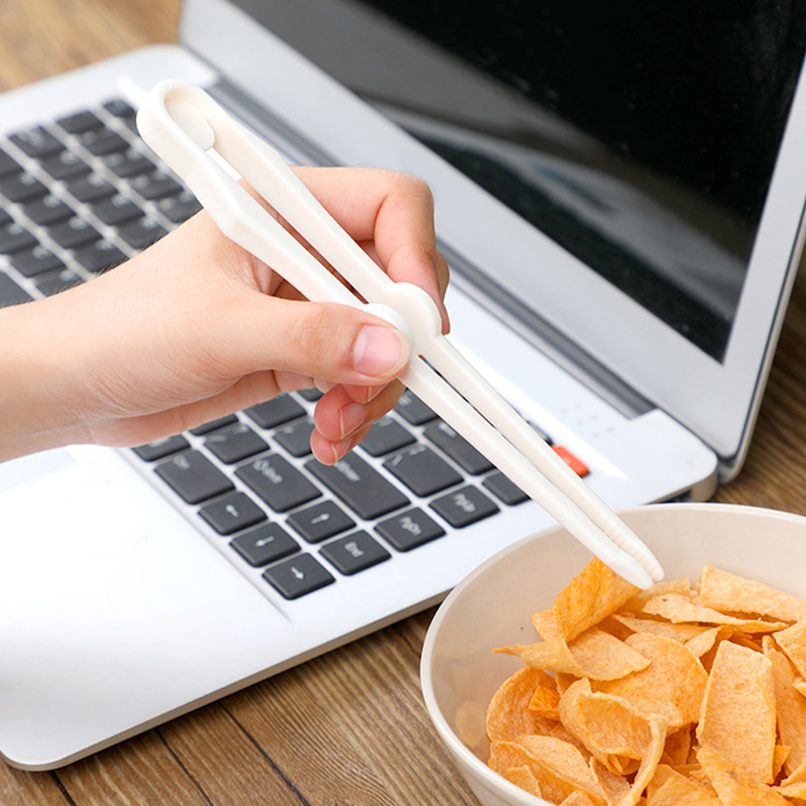 Visland Small Snack Clip Not Dirty Hands Ergonomic Food Grasping ...