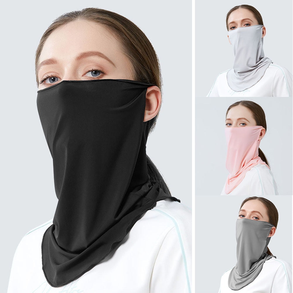 Visland Sun Uv Face Mask Reusable Face Cover Scarf Dustproof Windproof ...