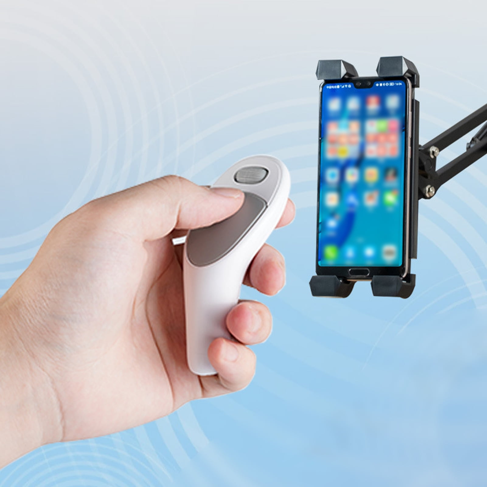 Visland Thumb Mouse Smooth Page Turning 10M Range Non-slip Wheel Remote ...